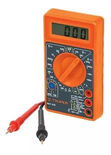 10400 Digital multimeter Truper – ValdesOnLinePR